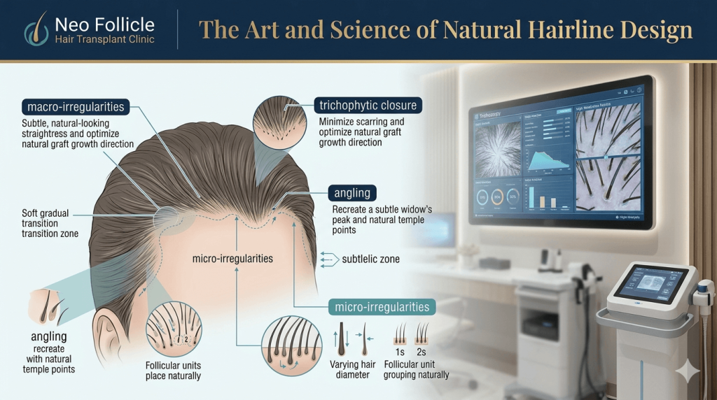 Natural Hairline Design in Hair Transplants | Neo Follicle